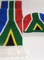 SA Flag Scarf and Beanie
